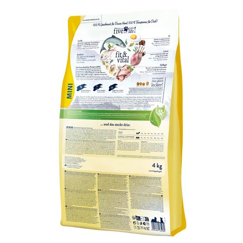 قیمت و خرید غذای خشک سگ هپی داگ مینی لایت Happy Dog Mini light